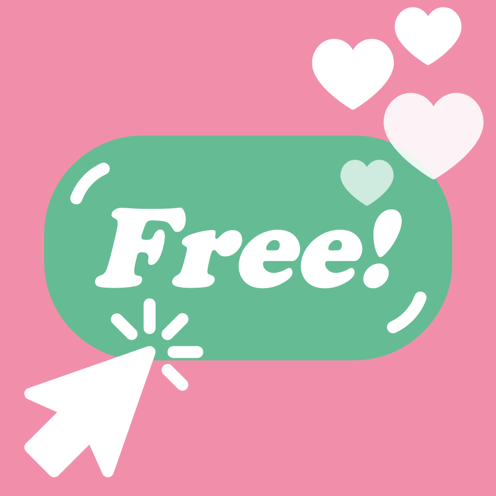 FREEBIE [1 FREEBIE, PER PERSON, PER DAY] – NoWhiteSpaceStickers