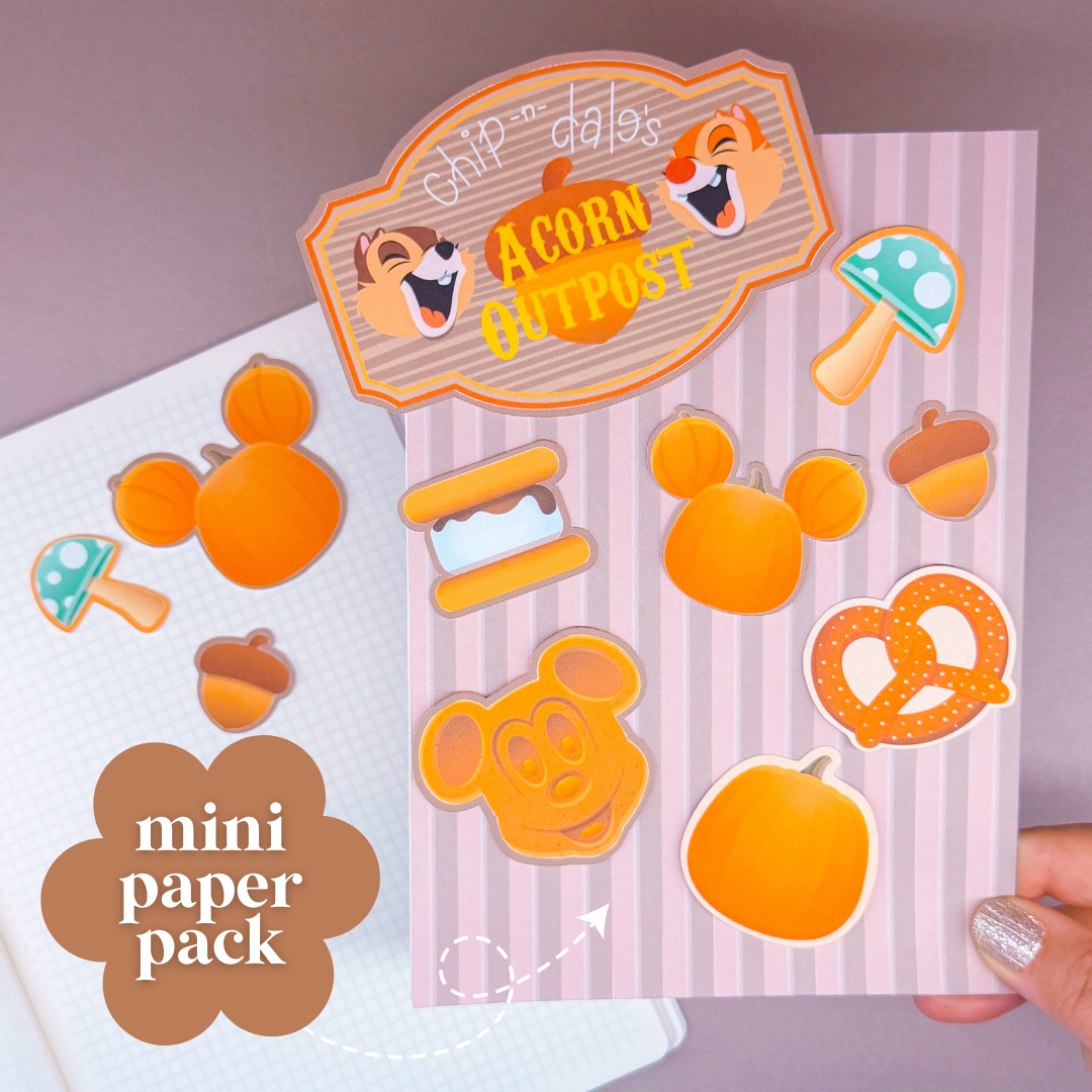 STICKER SCRAP PACK - Storefronts (Acorn Outpost) – NoWhiteSpaceStickers