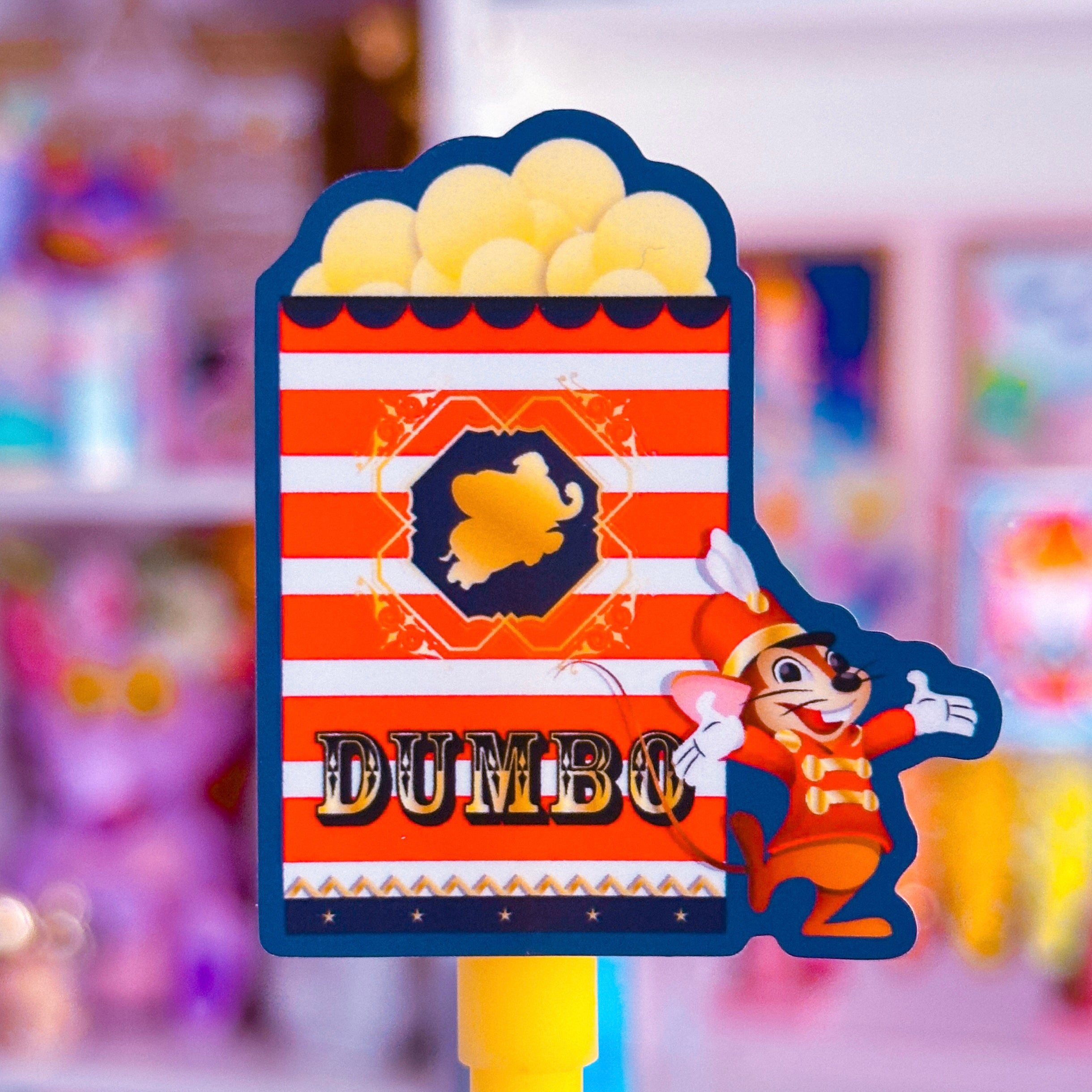 Waterproof Sticker - (Dumbo) Circus Sidekick – NoWhiteSpaceStickers