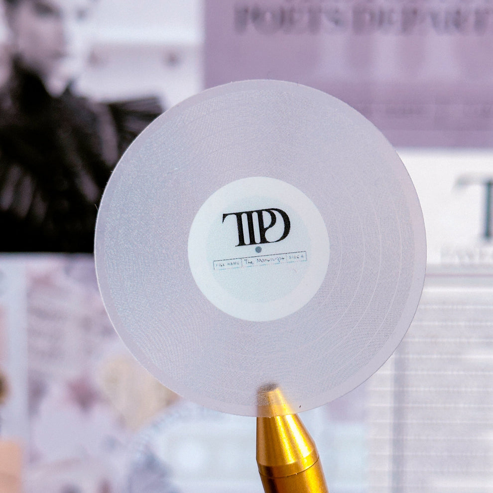 Waterproof Sticker - TTPD Ghost Vinyl – NoWhiteSpaceStickers