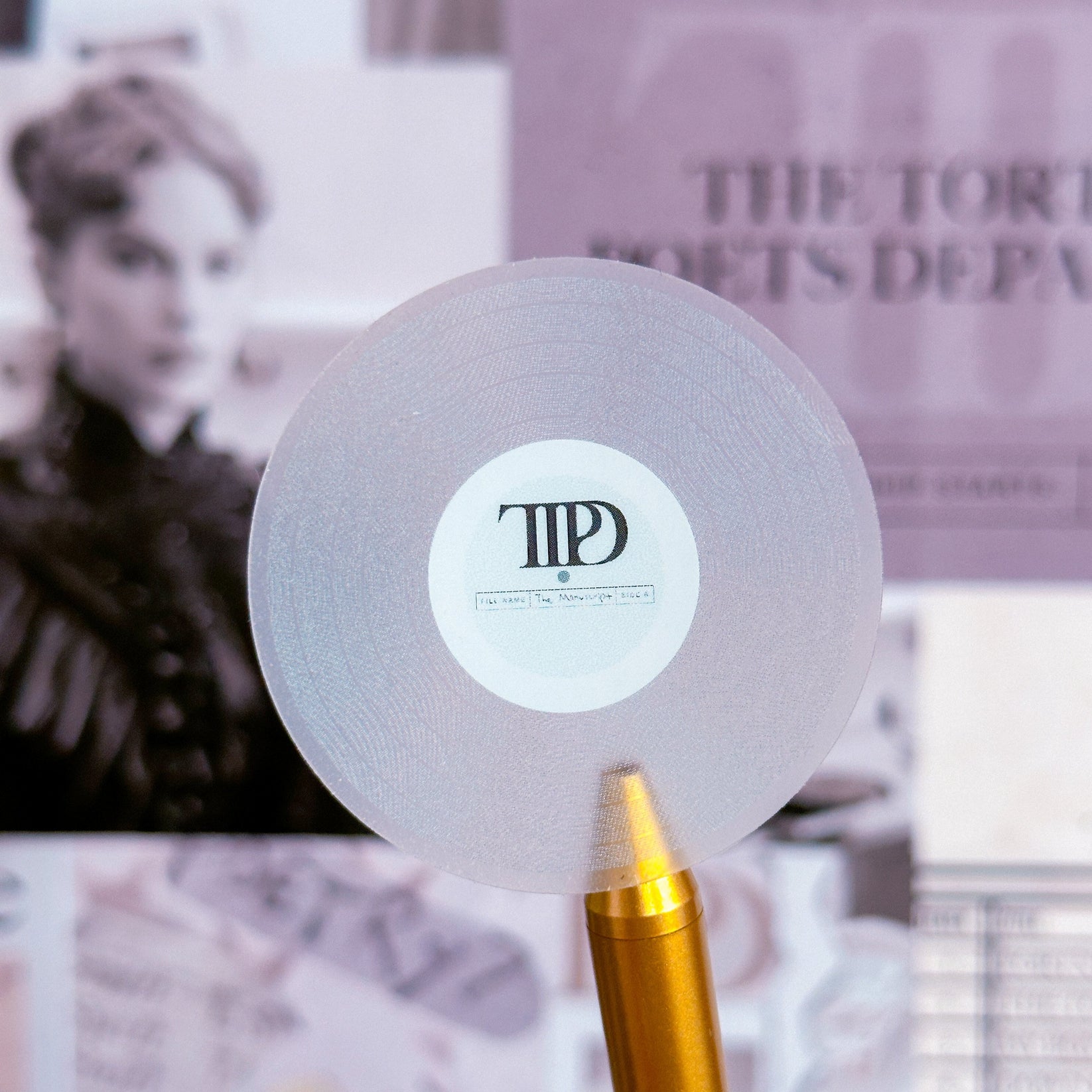 Waterproof Sticker - TTPD Ghost Vinyl – NoWhiteSpaceStickers