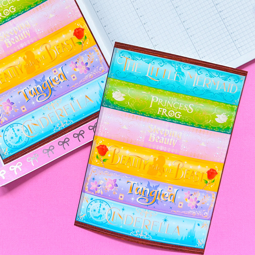 Princess Storybook Collection - 5x7 Full Page Sticker Set ...