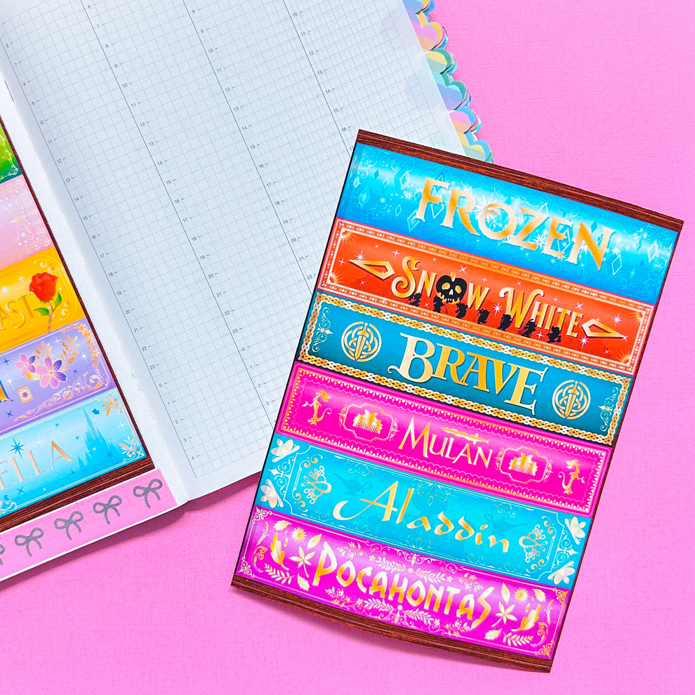 Princess Storybook Collection - 5x7 Full Page Sticker Set ...