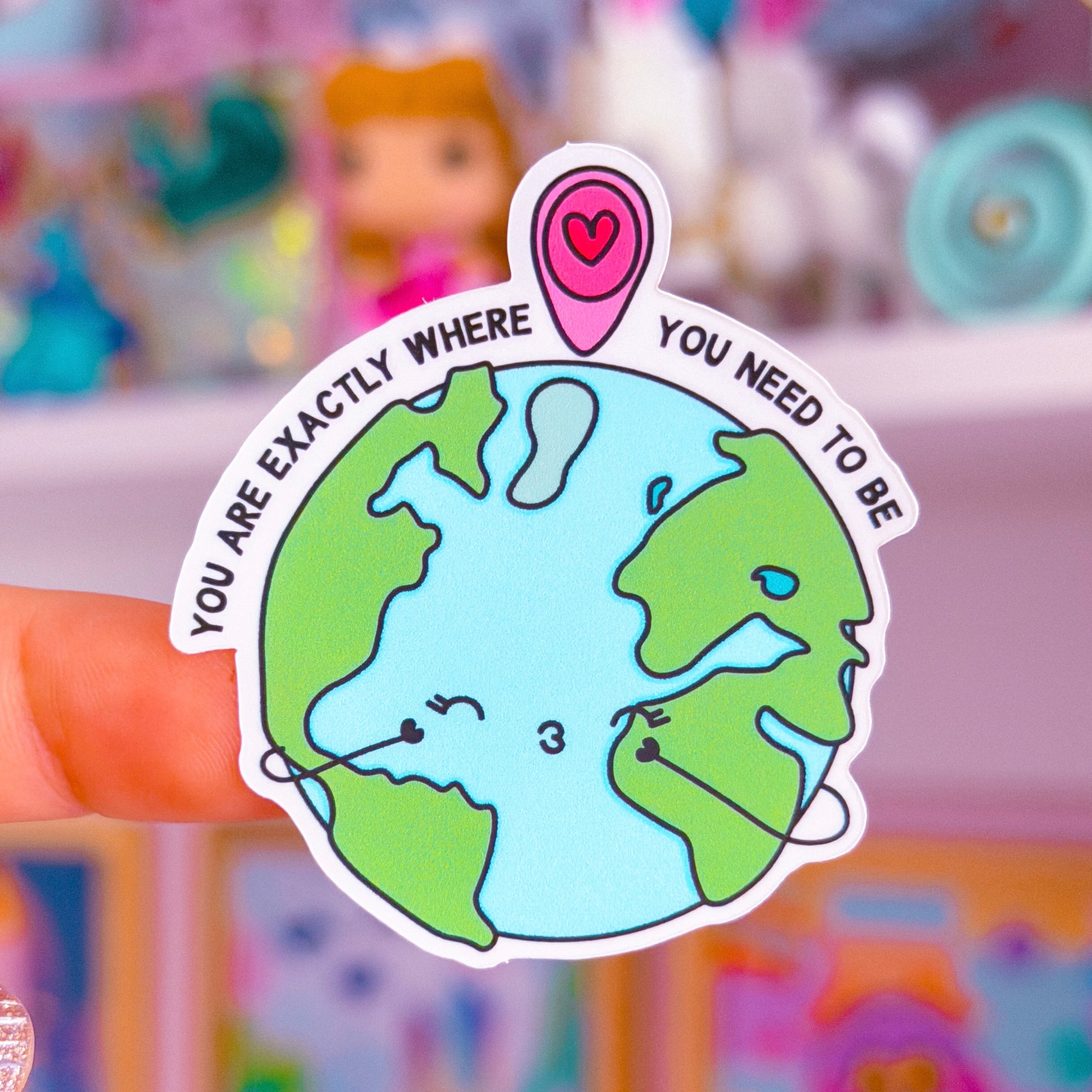 NEW! Waterproof Sticker - You Are Exactly Where You Need To Be ...