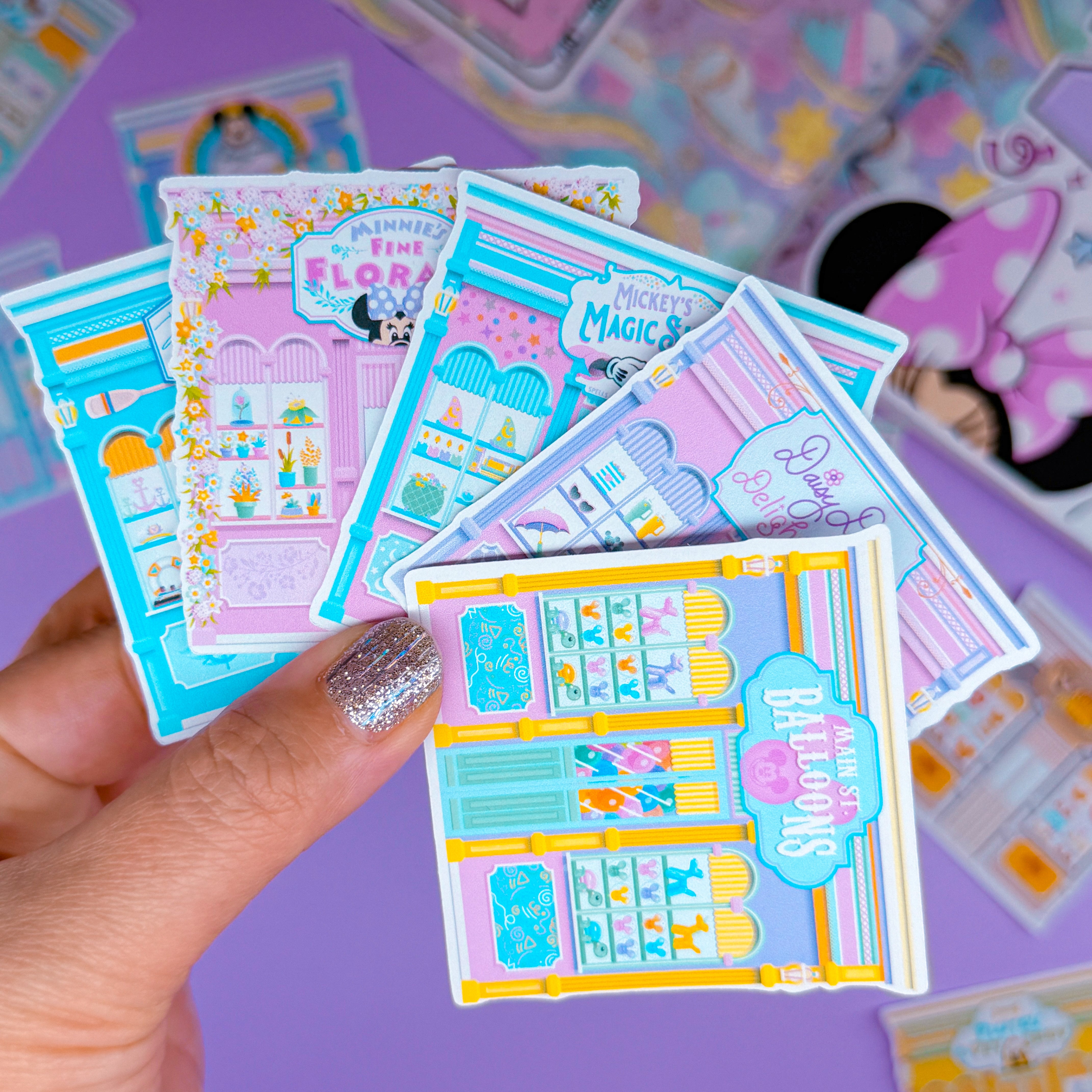 Mini PAPER Journaling Sticker - 2026 Storefront Die Cut PACK ...