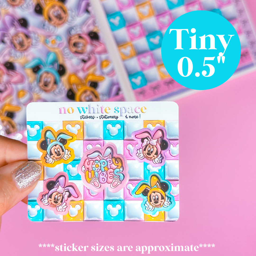 Paper Sticker EXTRAS - Hoppy Easter – NoWhiteSpaceStickers