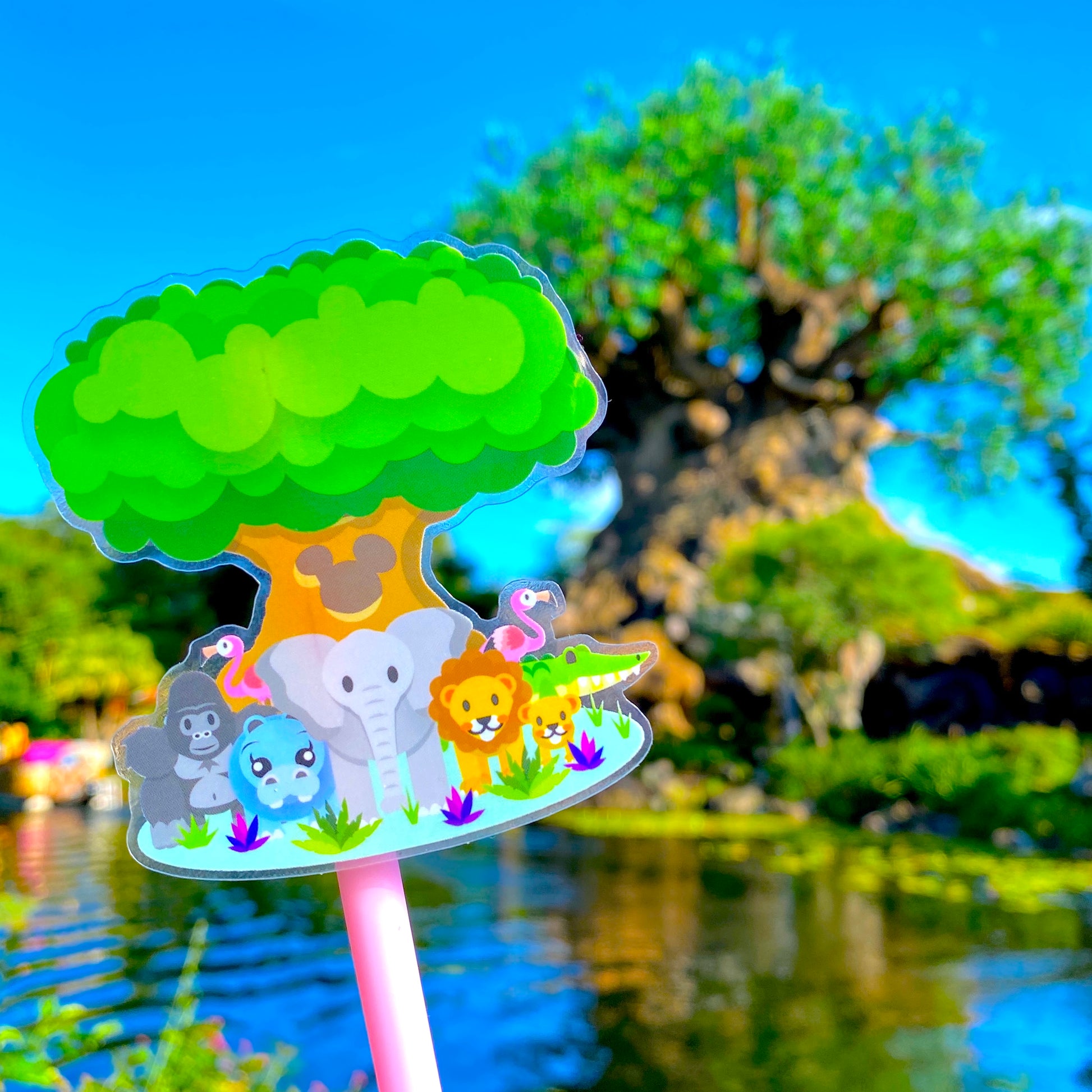 Clear WATERPROOF STICKER - DAK Tree of Life – NoWhiteSpaceStickers